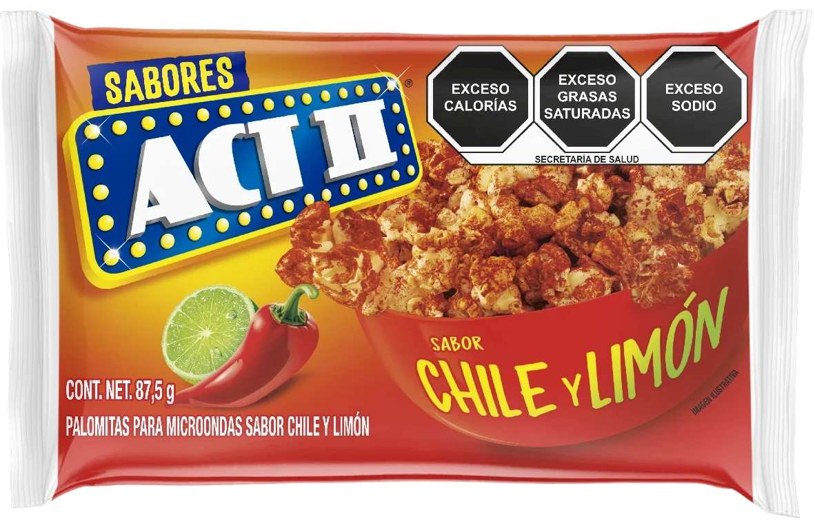 Palomitas de chile y limón ¡Para compartir! | ACT II® México